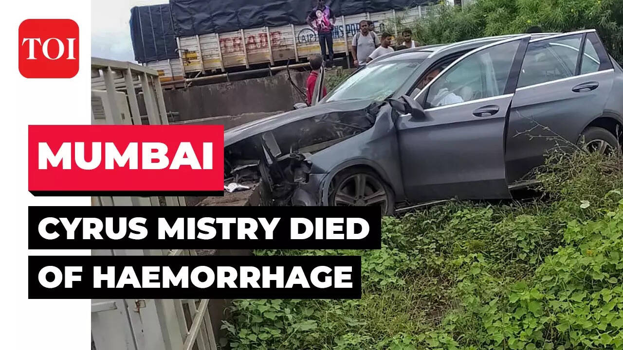cyrus mistry: Cyrus Mistry's death was almost instant, suffered a ...