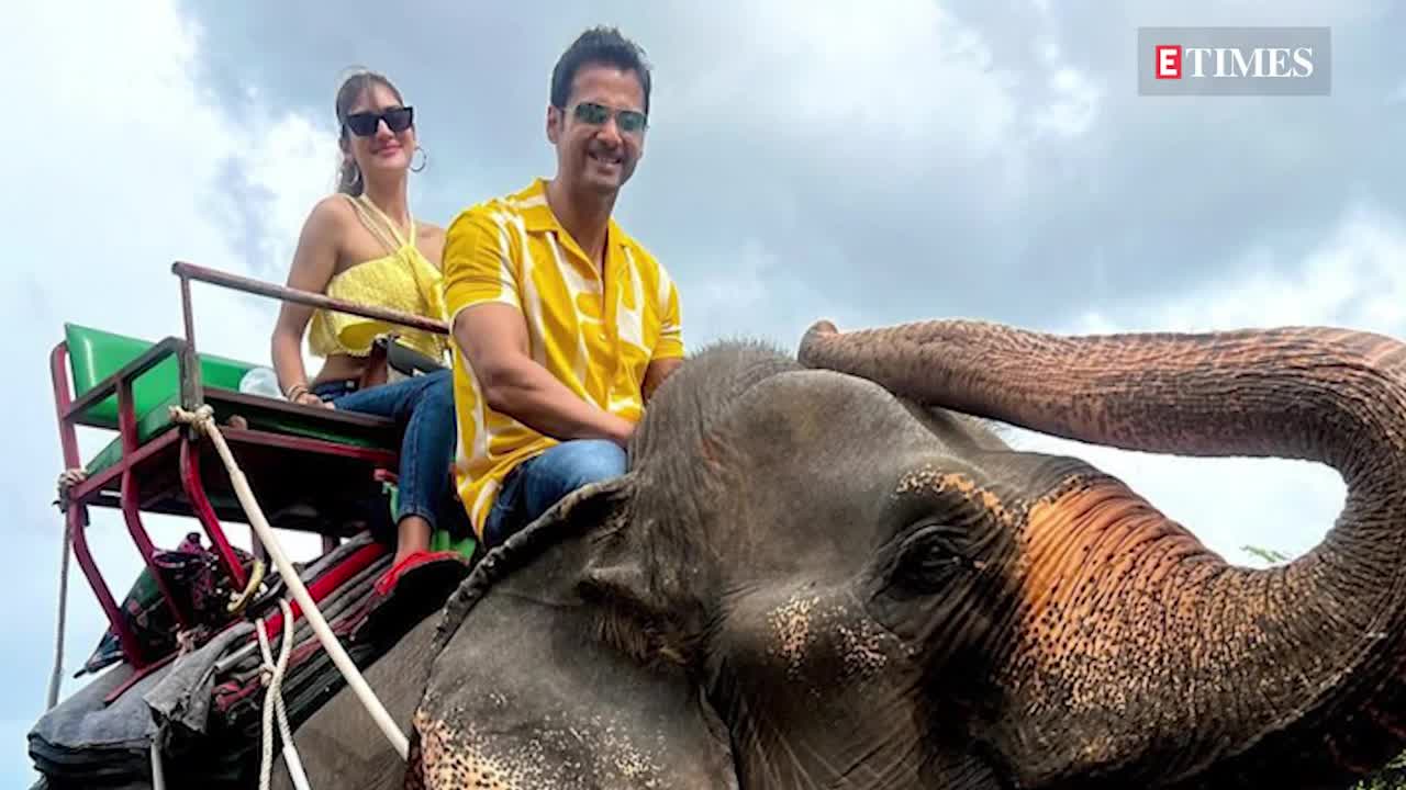 Nusrat Jahan turns tropical chic in her vacay pics