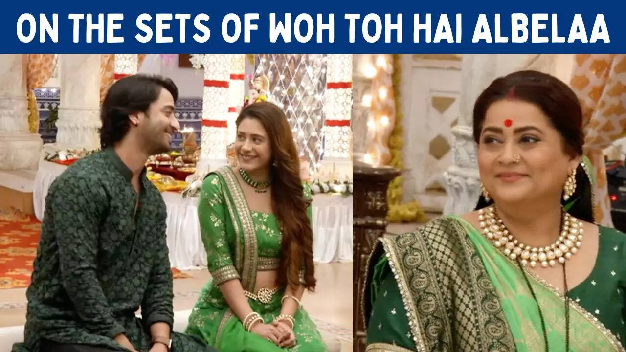 On the sets of Woh Toh Hai Albelaa: Kanha praises Sayuri’s business sense