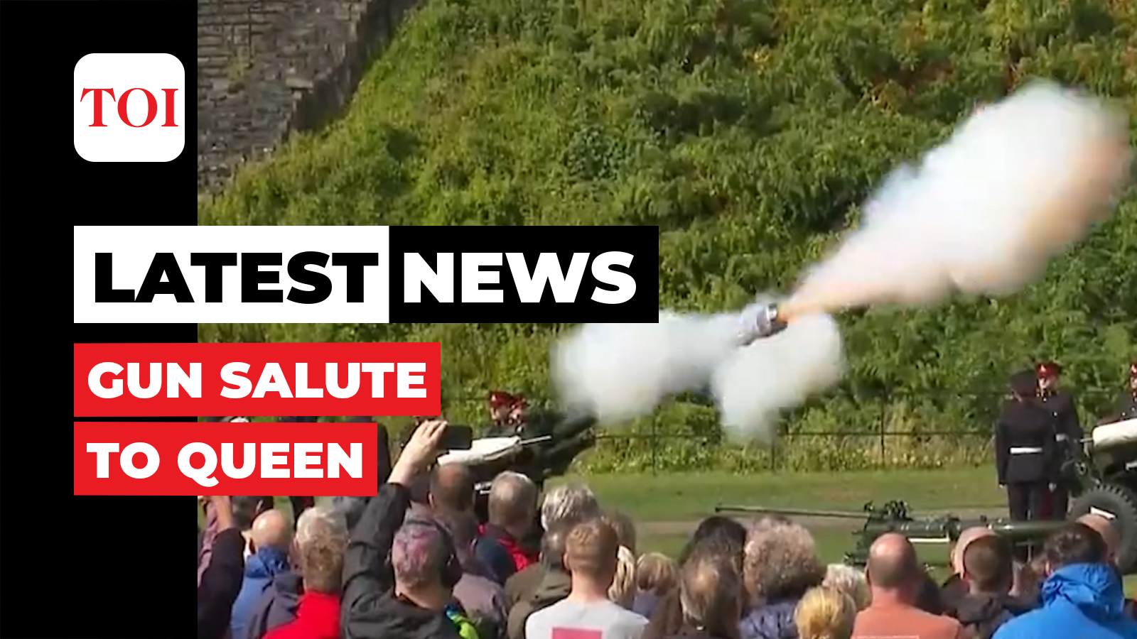 Britain: Gun salutes fired to honour death of Queen Elizabeth