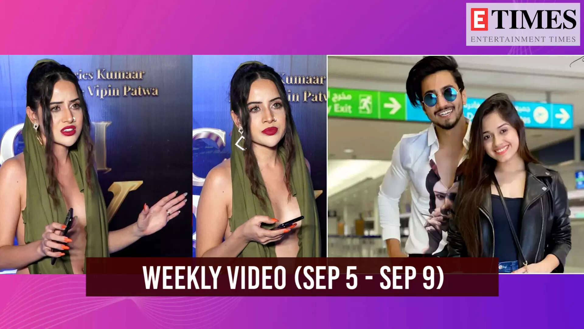 From reports of Jannat-Faisal’s participation in BB 16 to Urfi apologising photogs; Top TV news
