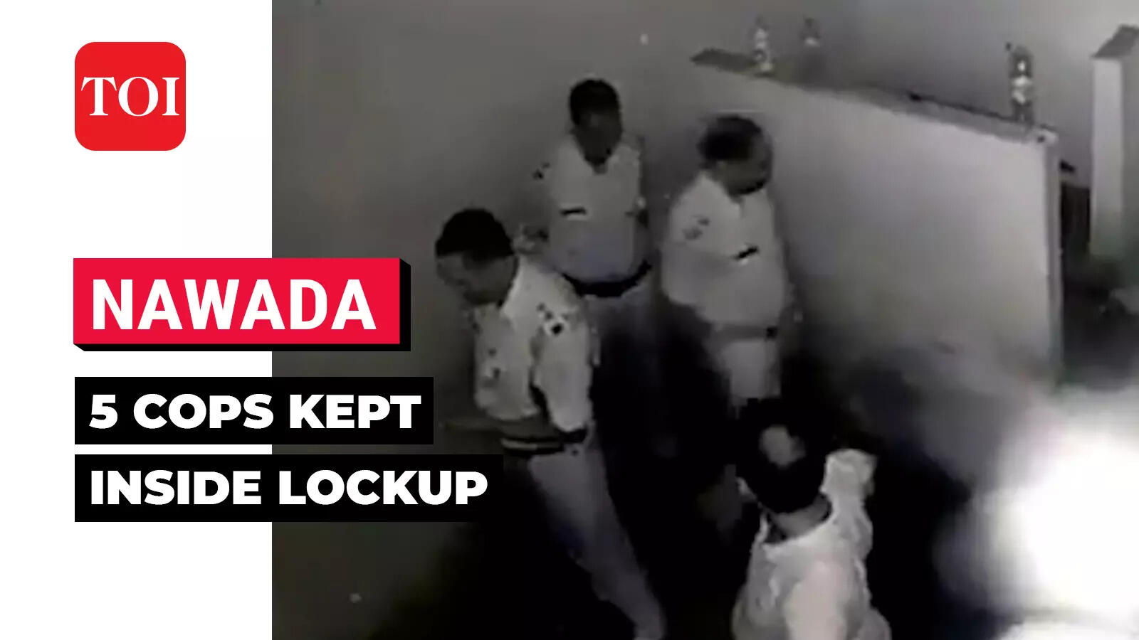 Bihar cops allegedly kept inside lock up by senior, video goes viral