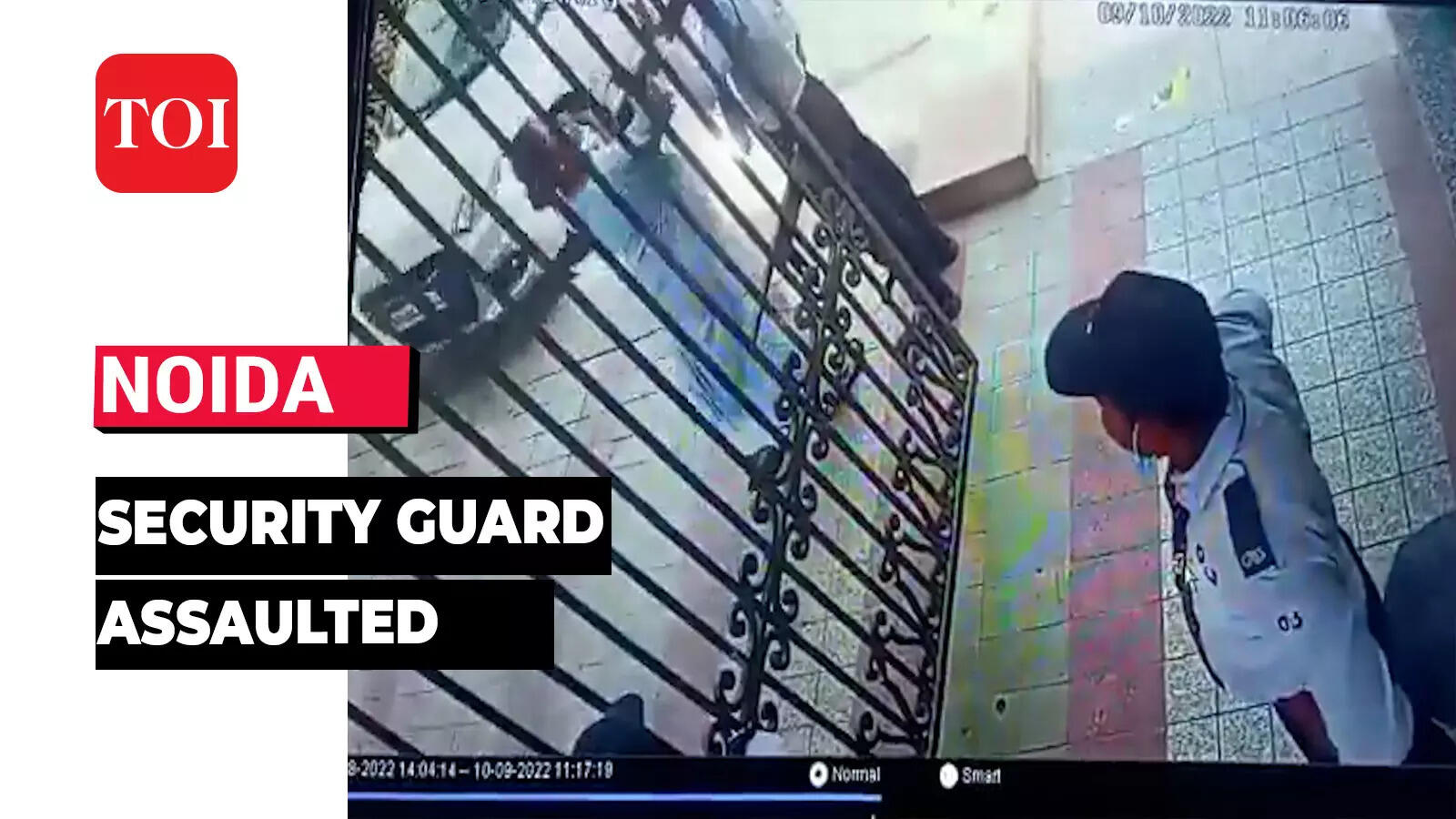 Noida: Woman arrested for slapping security guard as he allegedly did ...