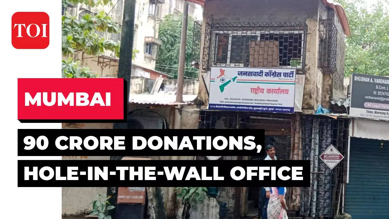 Curious case of an IT raid in a slum office and Rs 90 crore in donations