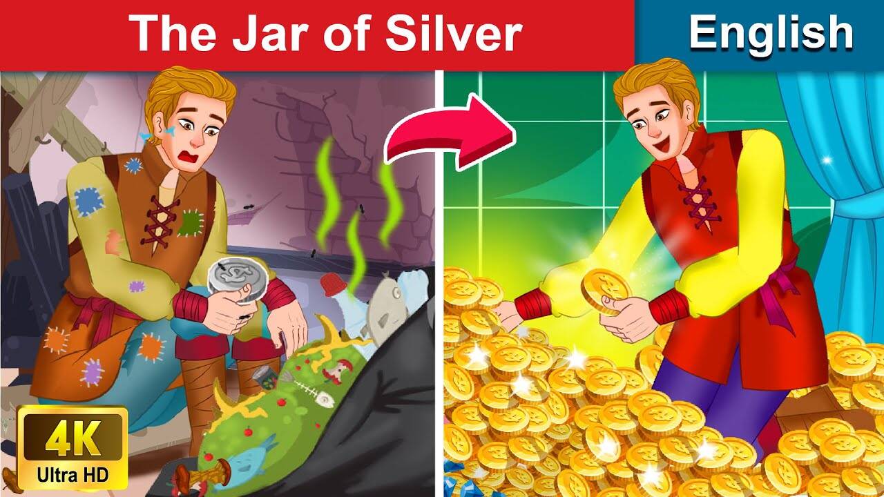 Watch Popular Kids English Nursery Story 'The Jar Of Silver' For Kids ...