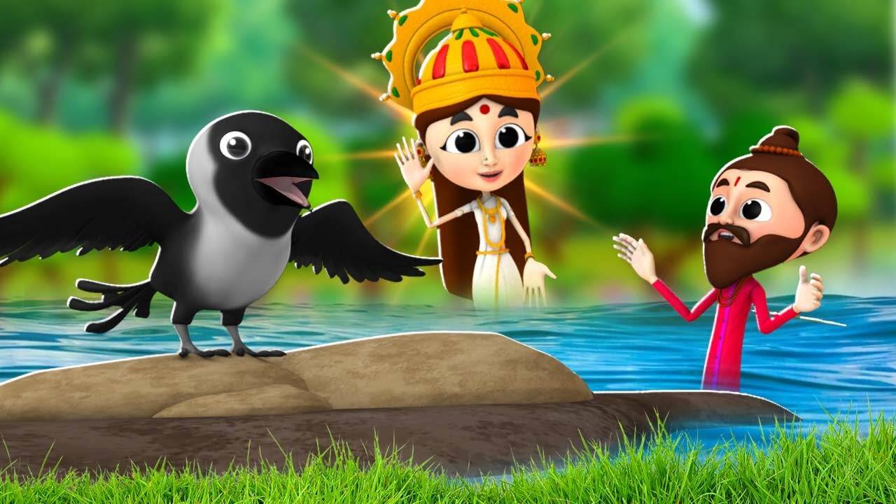 Watch Latest Children Hindi Story 'Magical Crow Brothers Love' For Kids ...