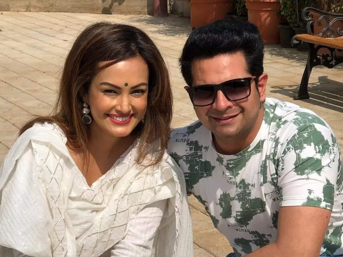 Nisha Rawal with Rohit Sethia at a party made it evident she loves him ...