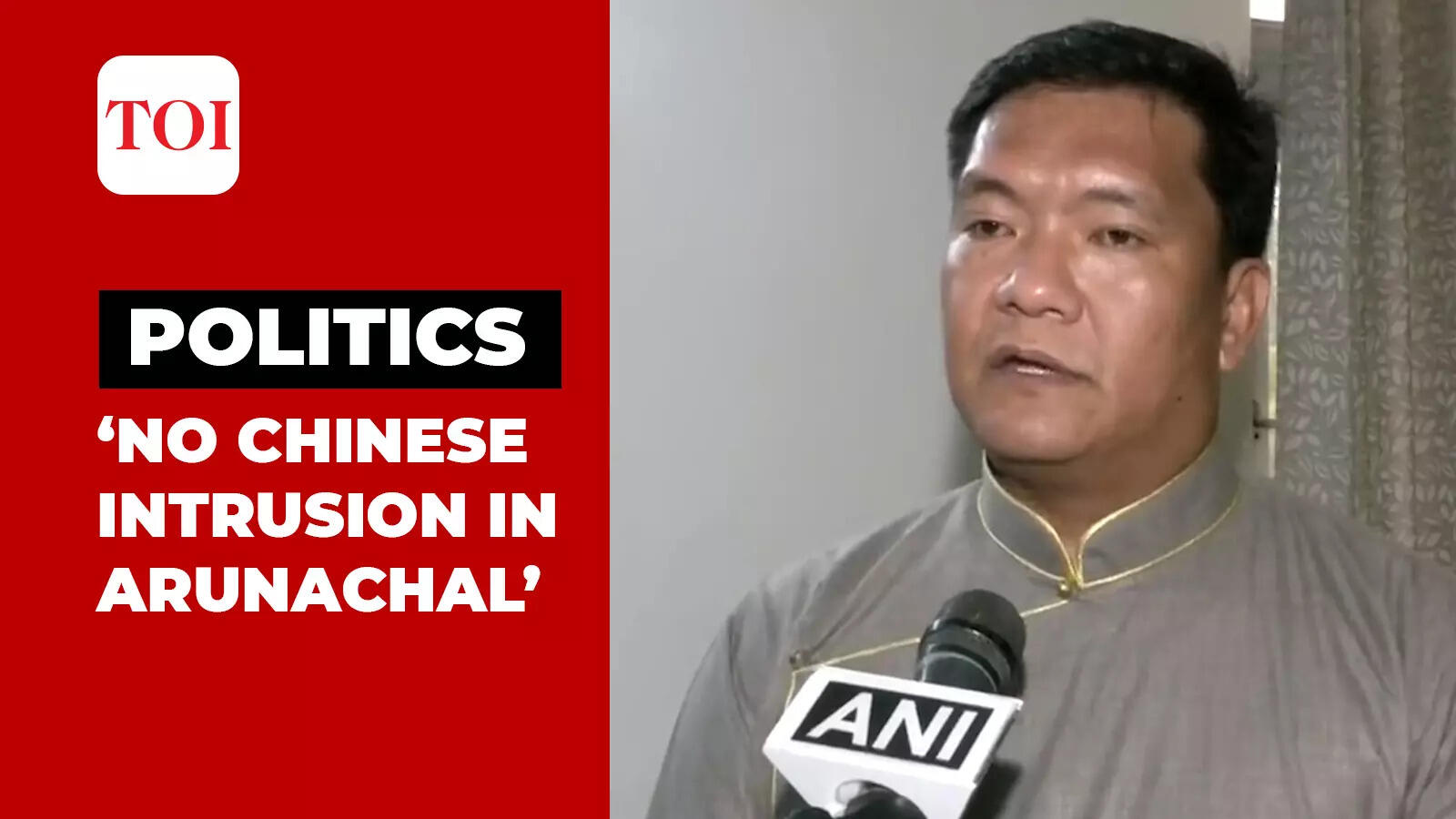 Arunachal CM Pema Khandu denies reports of Chinese intrusion at border ... Arunachal CM Pema Khandu denies reports of Chinese intrusion at border ...