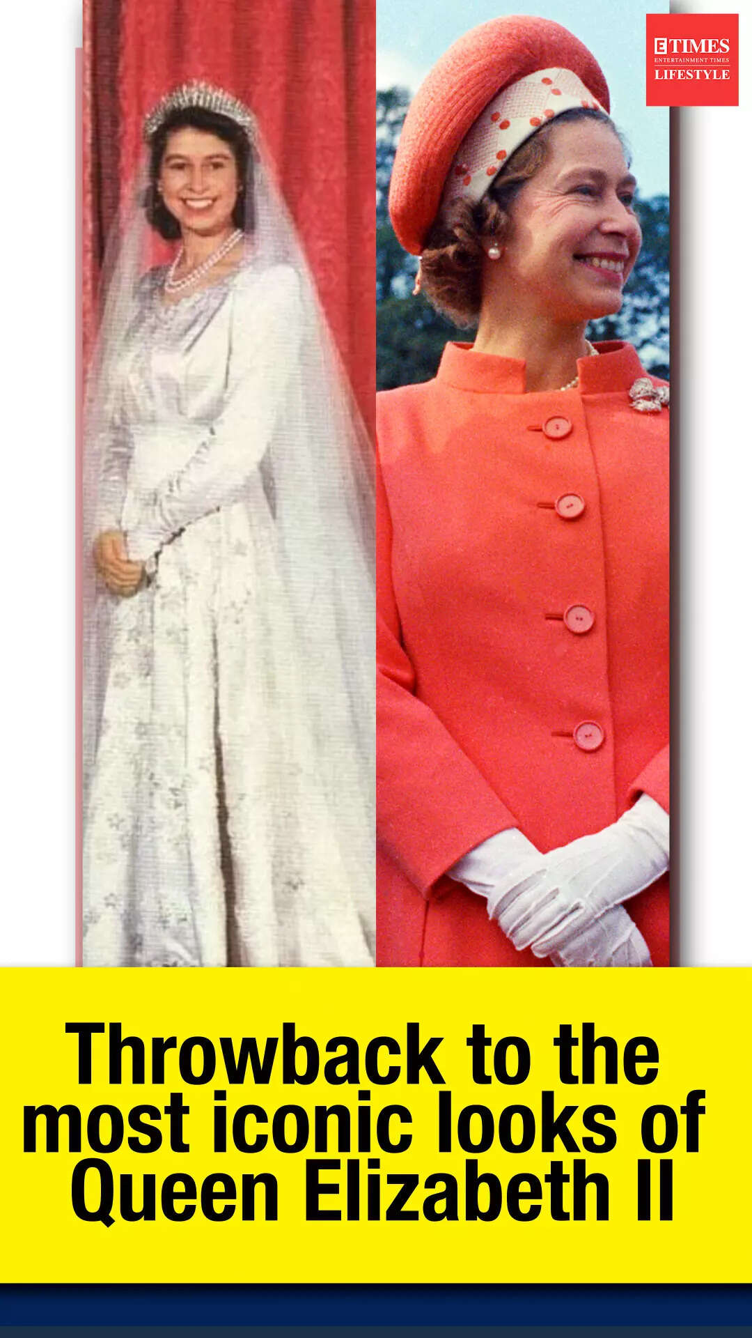 Throwback to the most iconic looks of Queen Elizabeth II