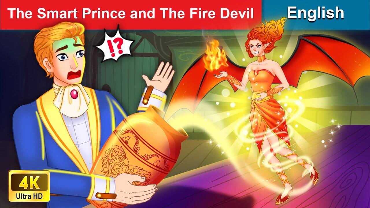 Watch Popular Kids English Nursery Story 'The Smart Prince And The Fire ...