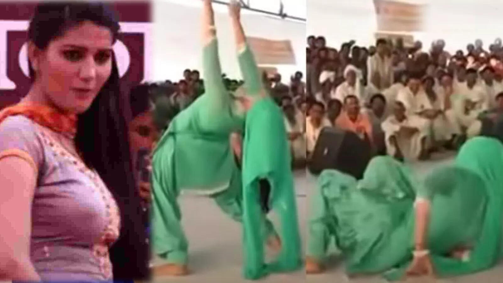 Throwback to the time when Haryanvi dancer Sapna Choudhary had an oops moment on stage while ...