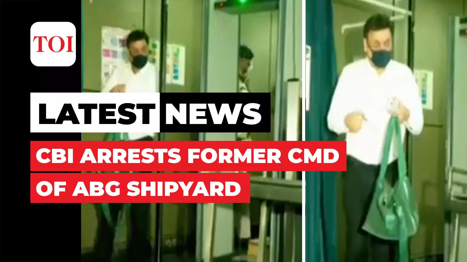 CBI arrests former CMD of ABG Shipyard Rishi Agarwal in multi-crore fraud CBI arrests former CMD of ABG Shipyard Rishi Agarwal in multi-crore fraud