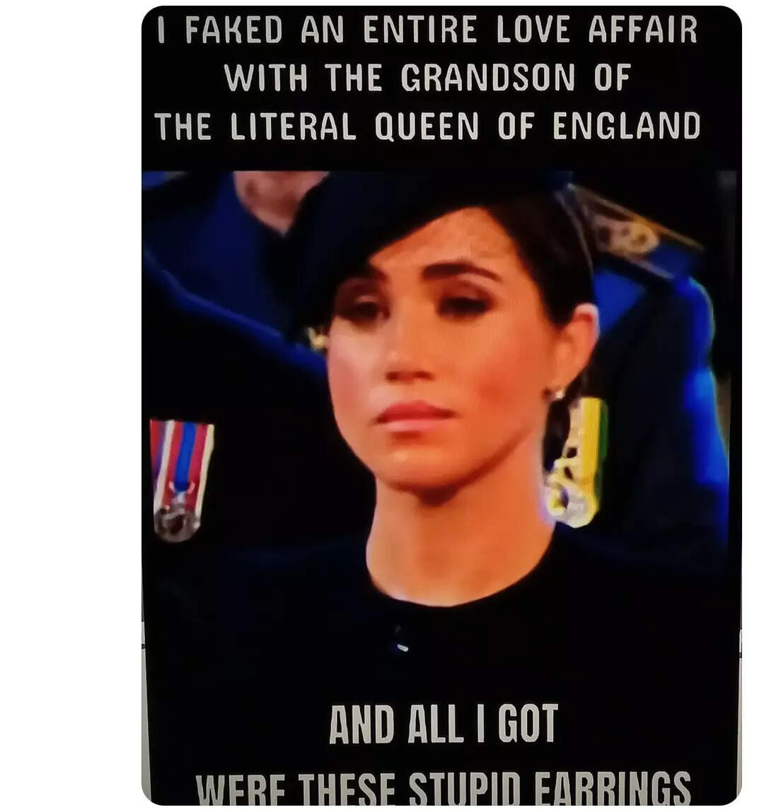 Meghan Markle crying at The Queen’s funeral becomes meme material for ...