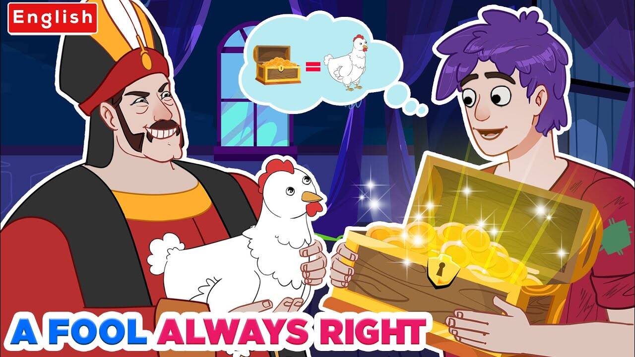 Watch Latest Kids English Nursery Story 'A Fool Always Did Everything ...