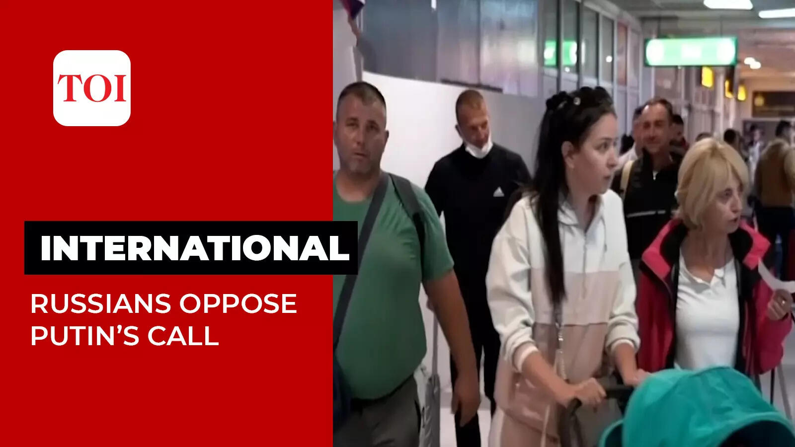 Russian men flee country after Putin's mobilisation call, say don't ...