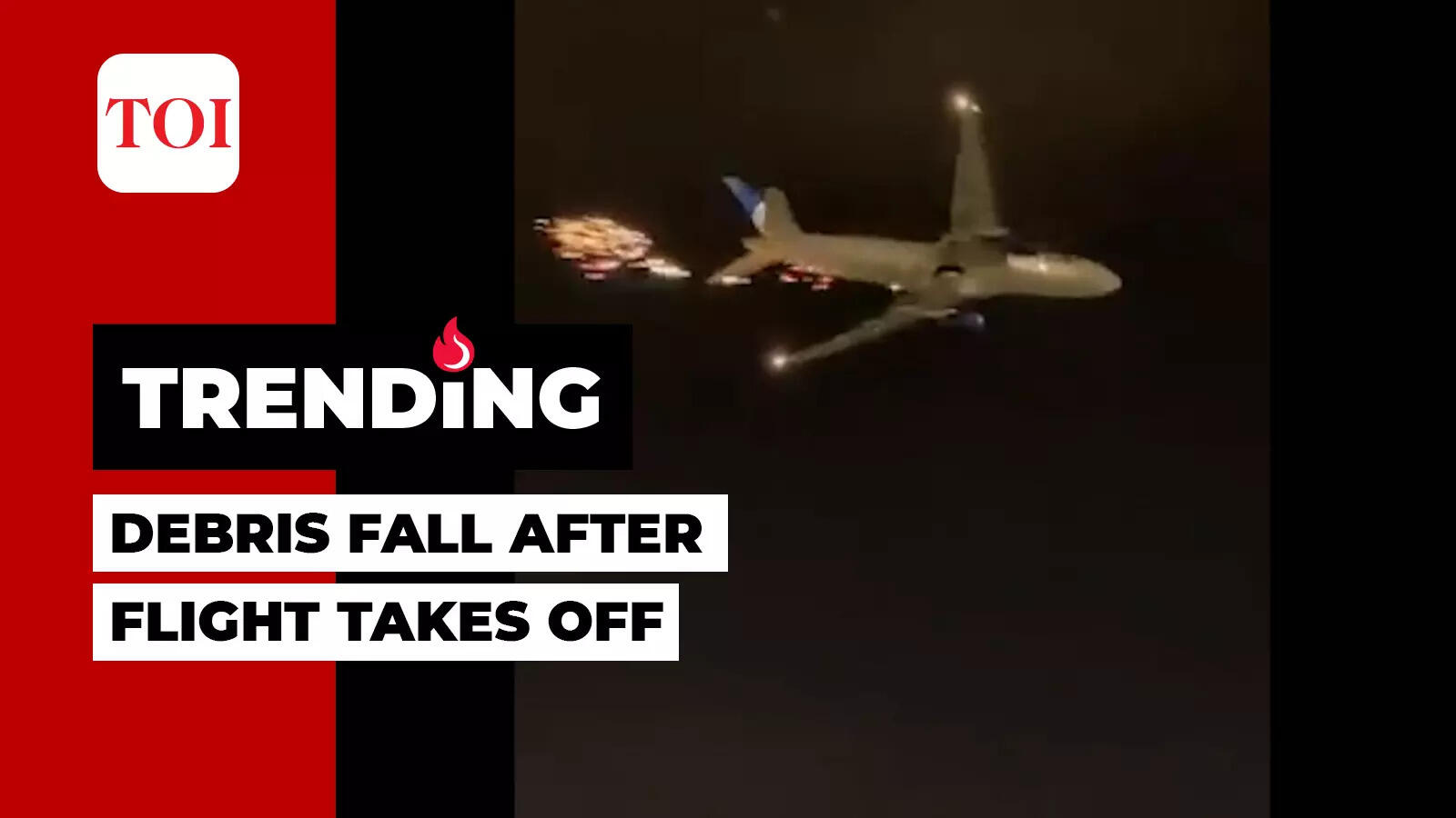 Viral video: Sparks fly from United Airlines flight 149 after technical ...