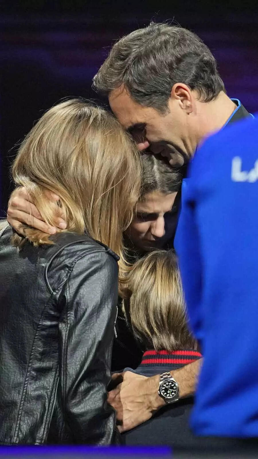 Tears flow as emotions rule at Roger Federer's farewell | Tennis News ...