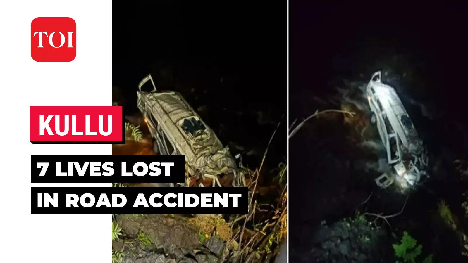 Tourist vehicle falls into gorge in Himachal's Kullu; 7 dead, 10 injured