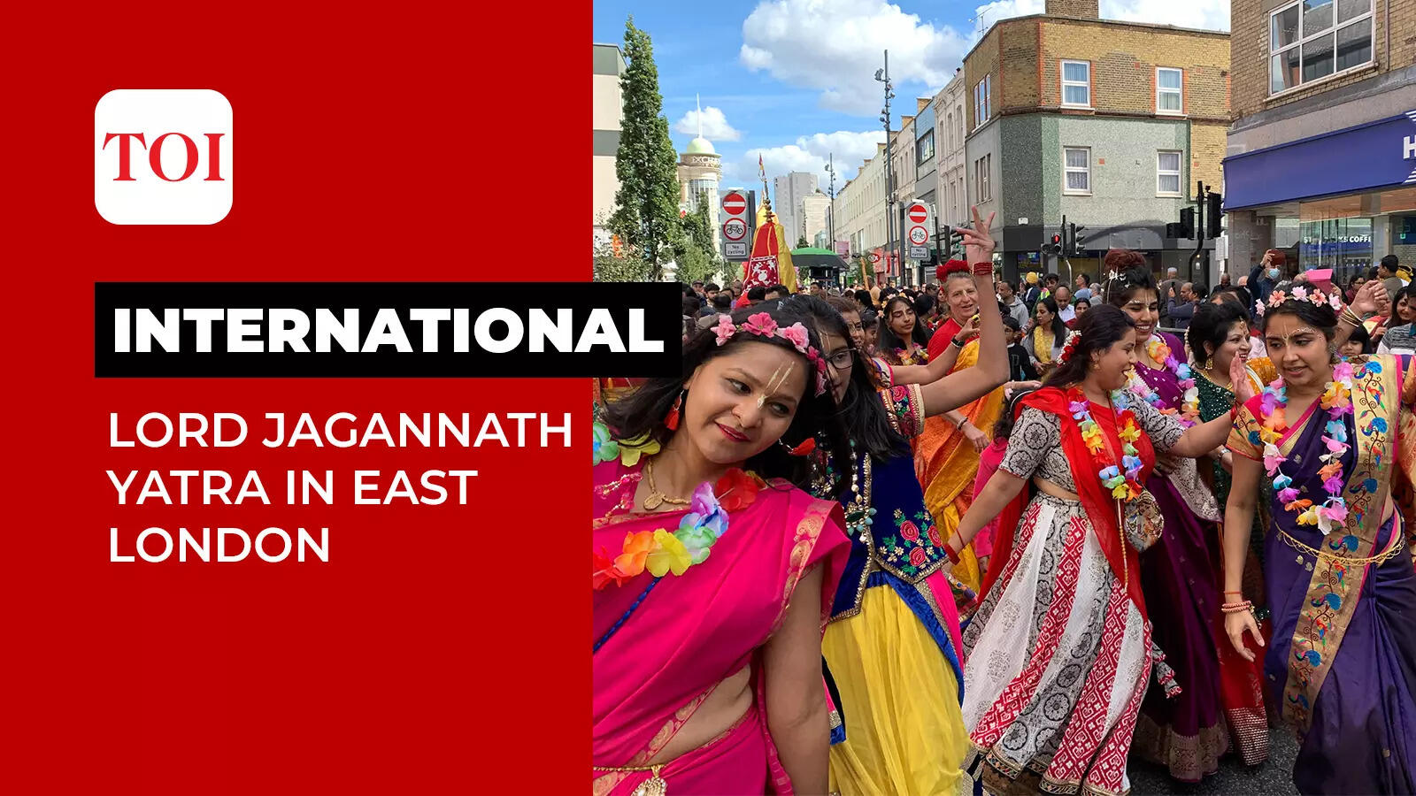 London: Indians take out procession of Lord Jagannath on the streets of ...