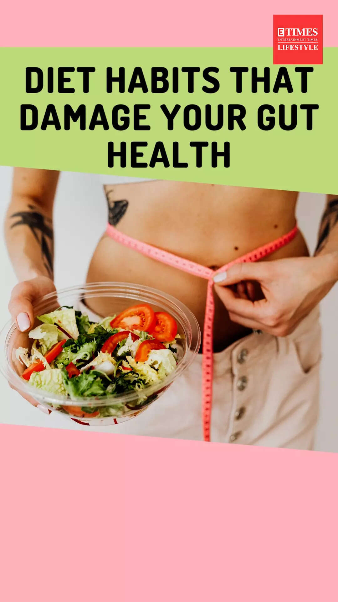 Diet habits that can damage your gut health