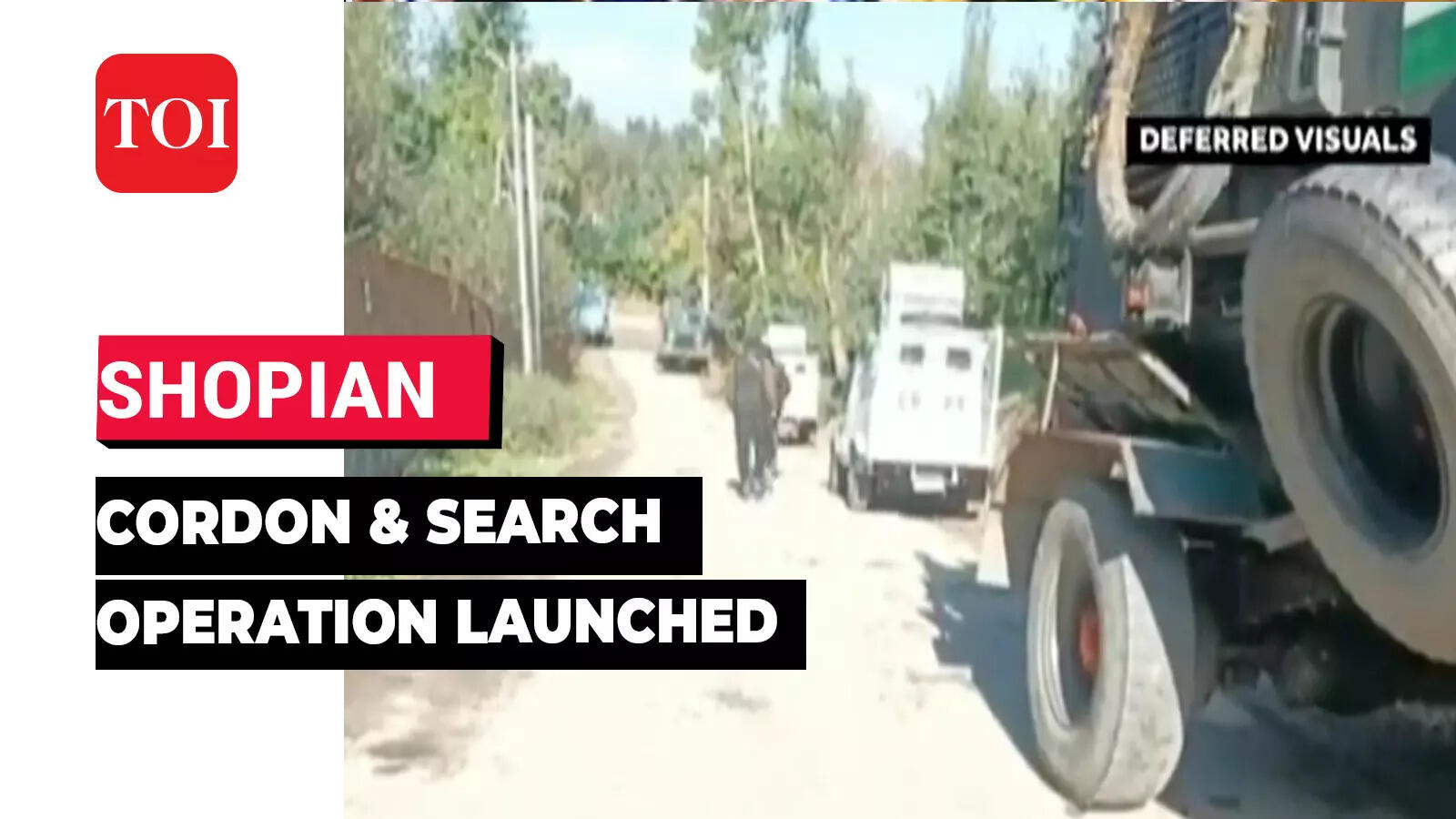 J&K: Encounter breaks out between security forces and terrorists in Shopian