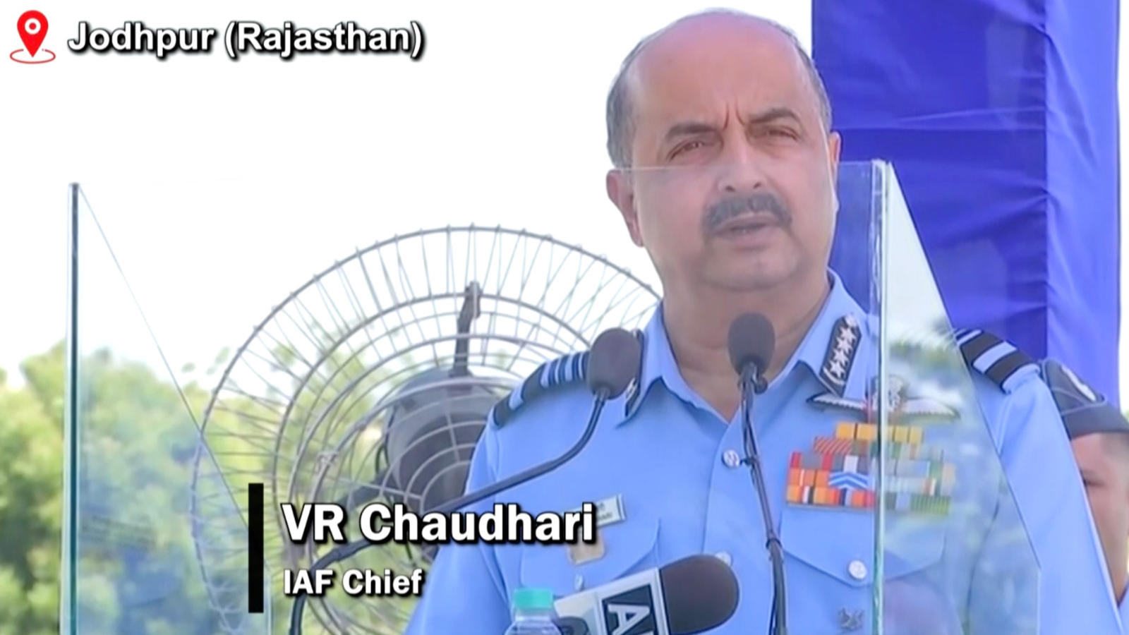 Our helicopter crew showed courage during HADR: IAF Chief VR Chaudhari