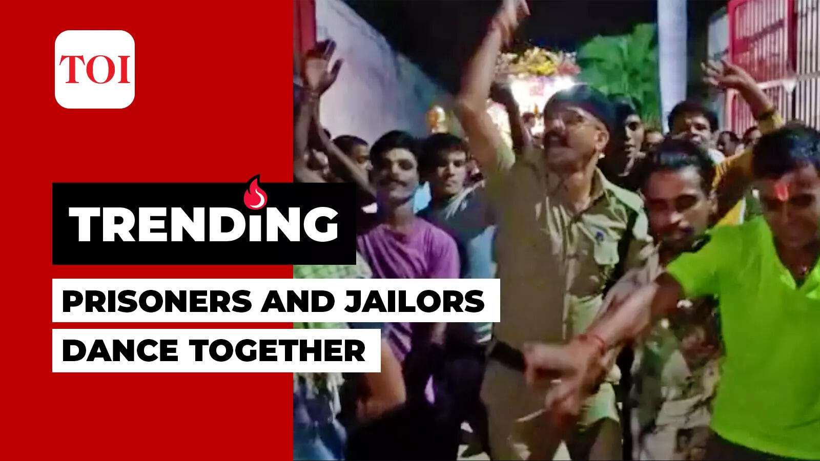 Jail inmates dance with prison guards in Haridwar, video viral