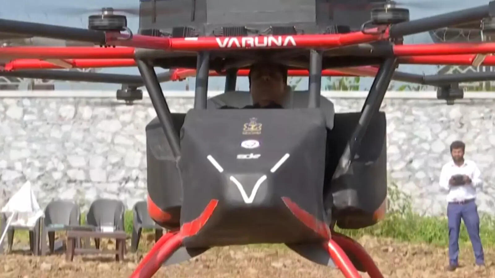 Pune Defence company’s ‘Varuna’ drone can carry a human being