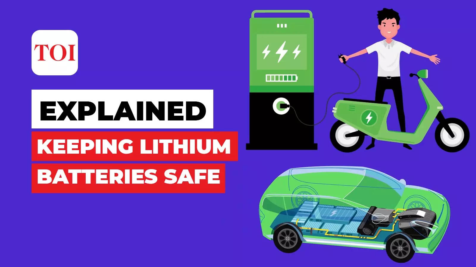 How to keep your EV lithium batteries safe from fires, explosions
