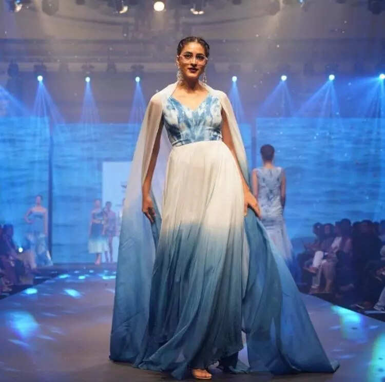 Beauty queens strut the ramp at INIFD Indore Times Fashion Week