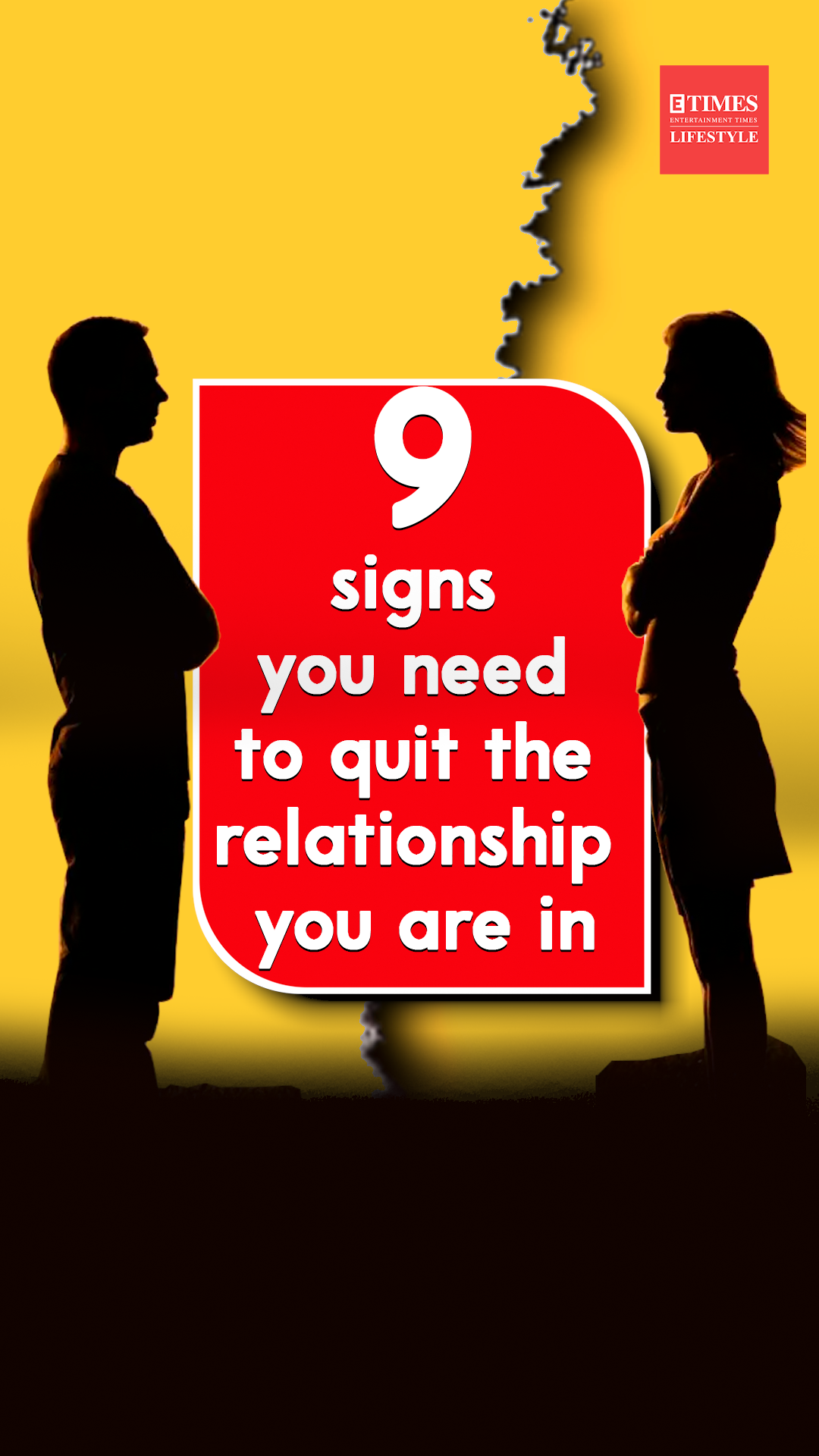 9 signs you need to quit the relationship you are in