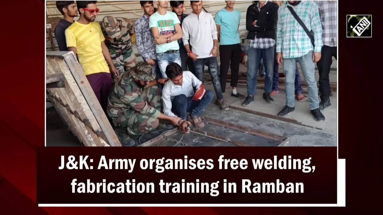 army: J&K: Army organises free welding, fabrication training in Ramban