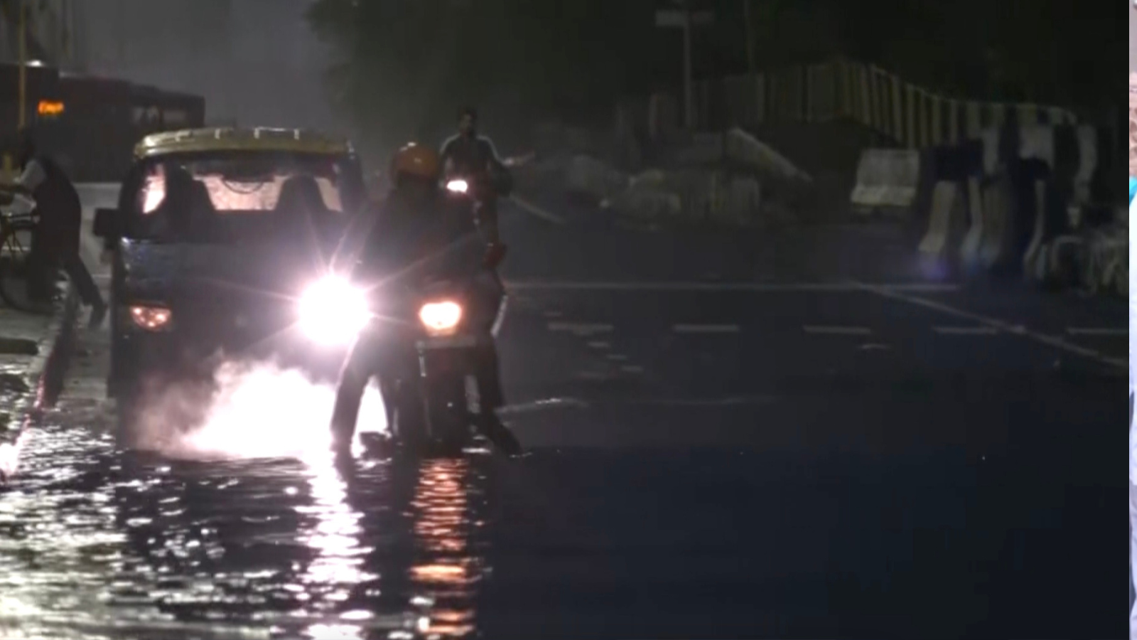 Heavy Rainfall Causes Severe Waterlogging In Several Parts Of Delhi