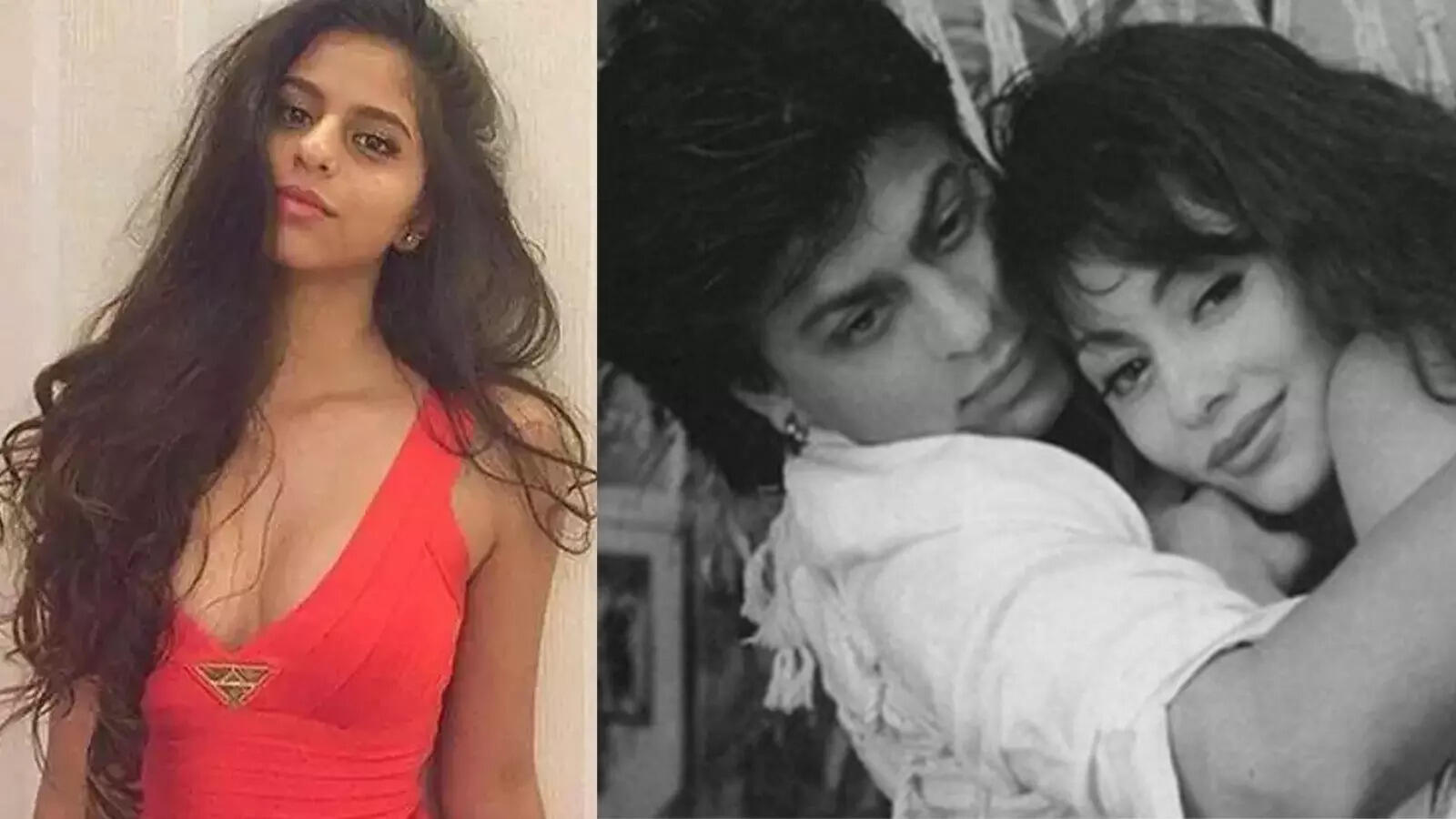 Suhana Khan drops lovely throwback picture of mom Gauri Khan and dad Shah Rukh Khan in a ...