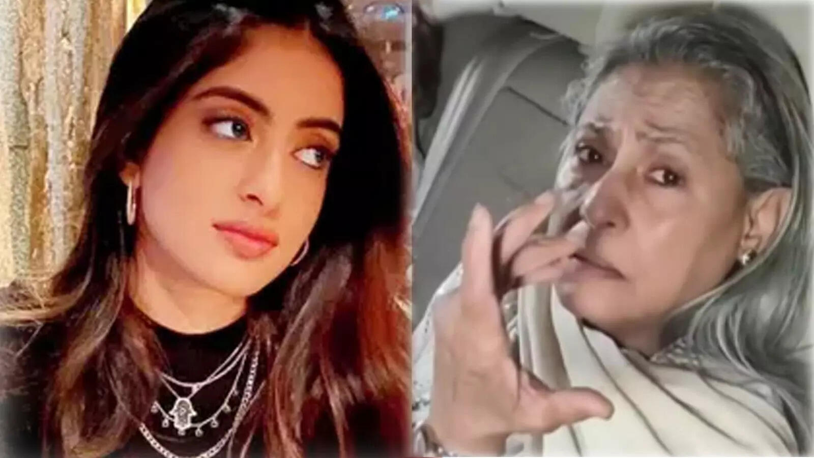 When Jaya Bachchan caught her granddaughter Navya Naveli Nanda red ...