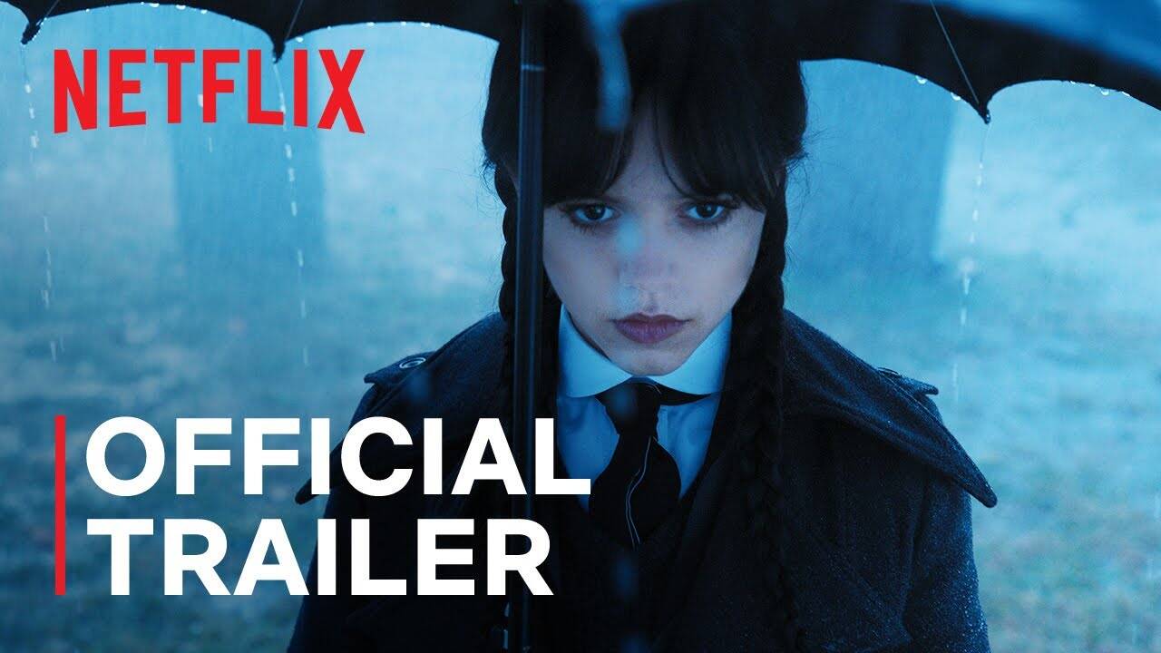 'Wednesday Addams' Trailer: Jenna Ortega and Catherine Zeta-Jones ...