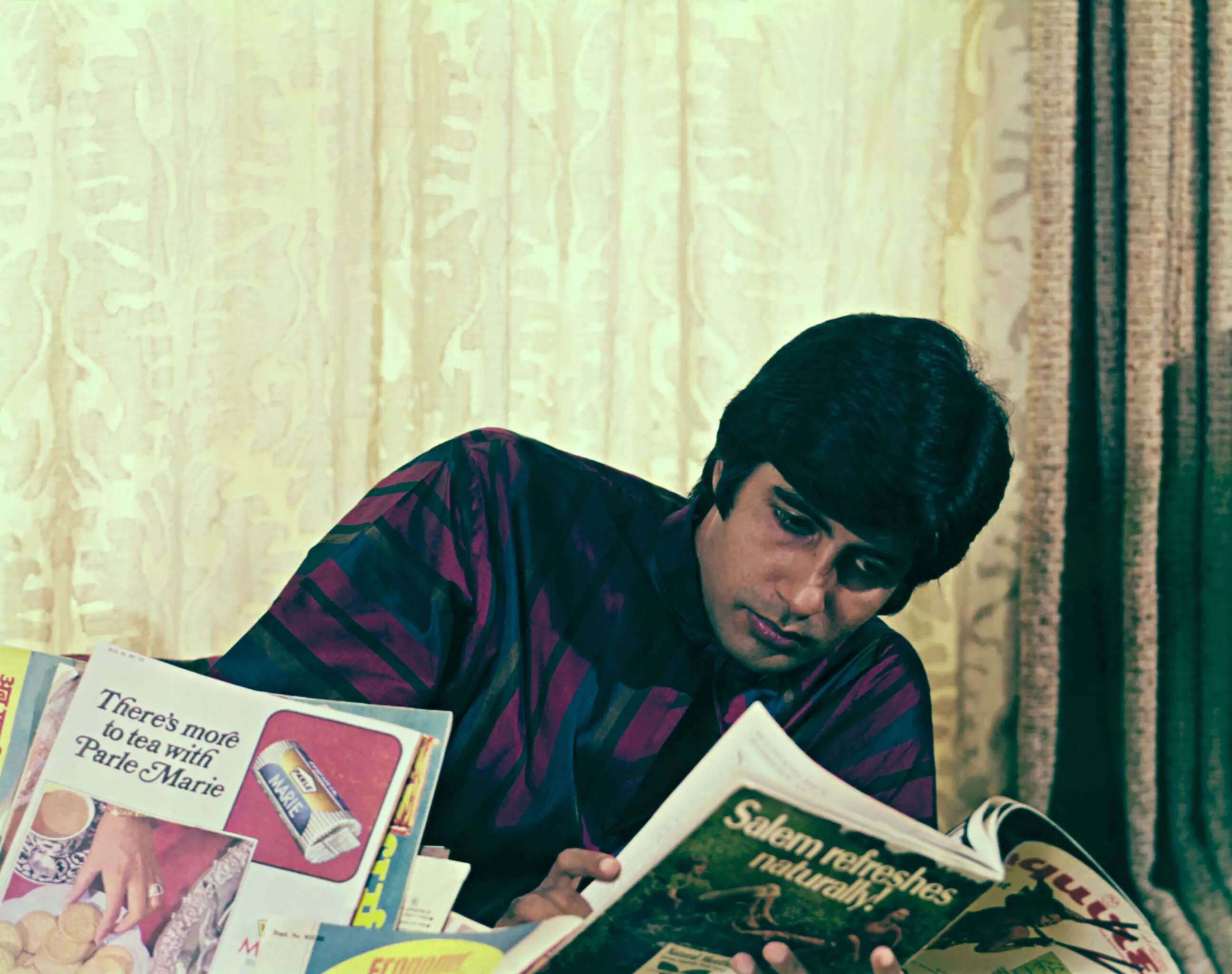 #GoldenFrames: Amitabh Bachchan, whose voice resonates with his ...