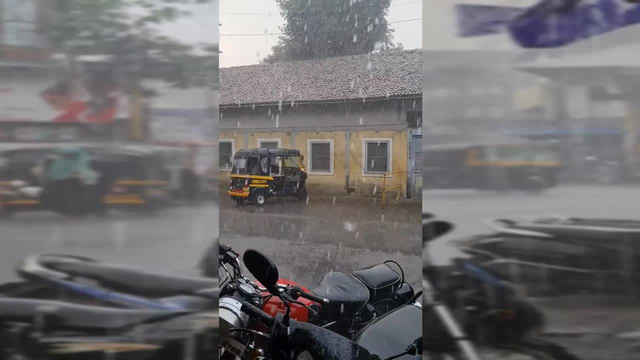 After a gap of a few days, some parts of Pune witnessed rainfall
