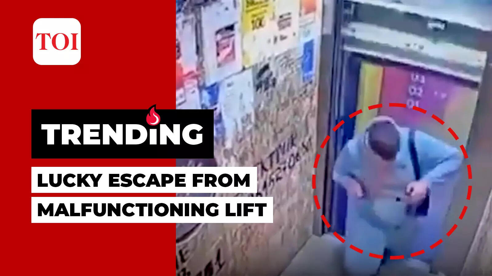 Viral video: Why you must always pay attention while entering a lift