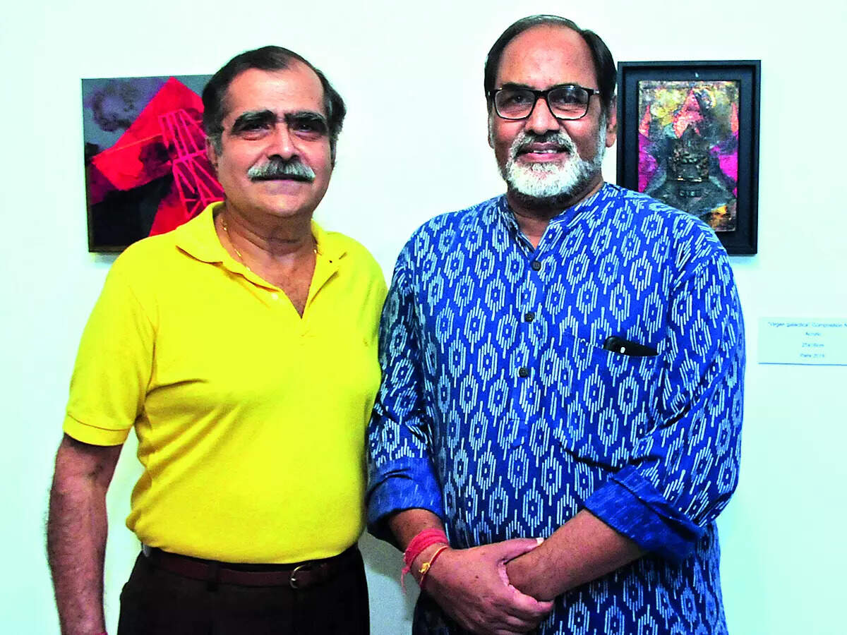 A painting exhibition by an artist from El Salvador in Lucknow