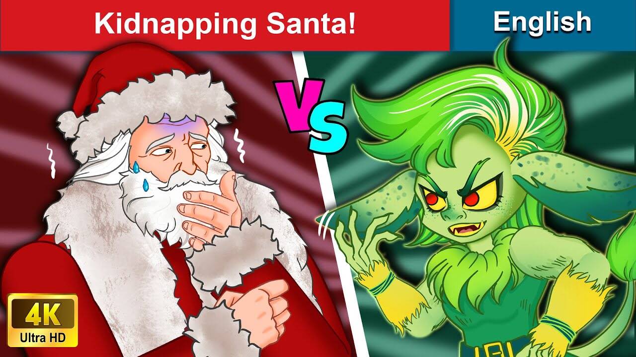 Watch Latest Kids English Nursery Story 'Kidnapping Santa' For Kids ...