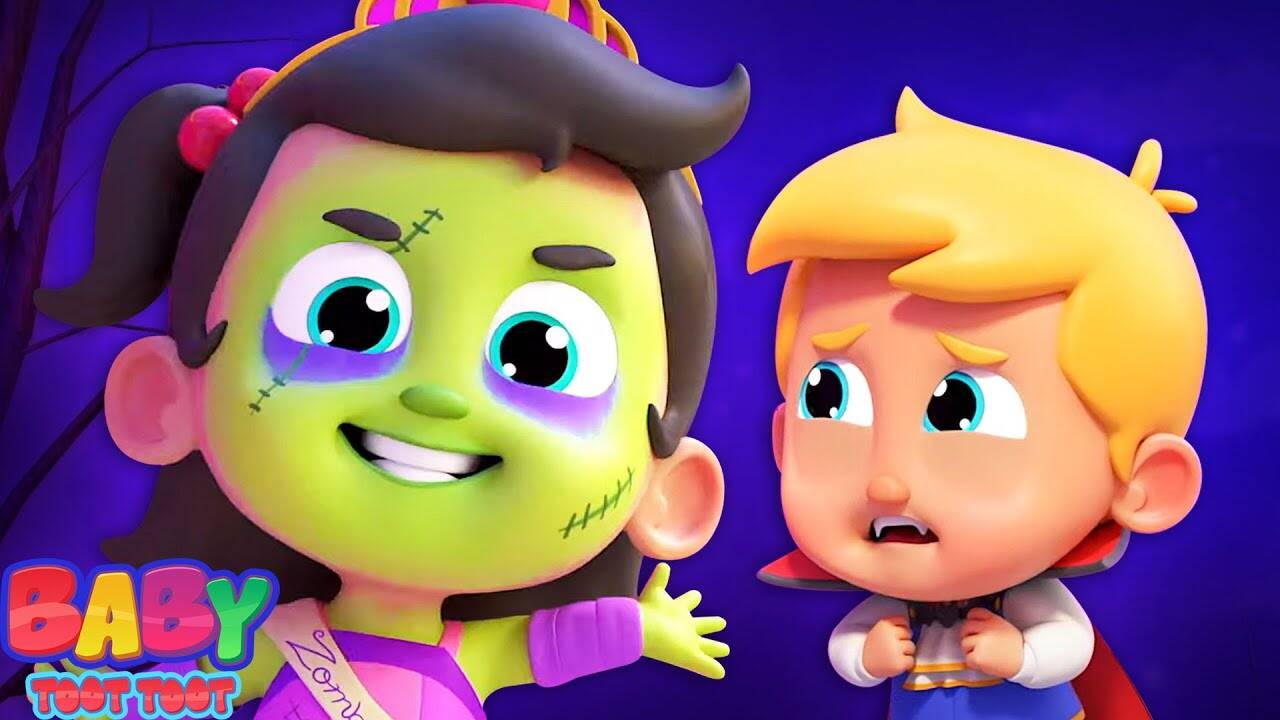 English Nursery Rhymes: Kids Video Song in English 'Be Very Scared'