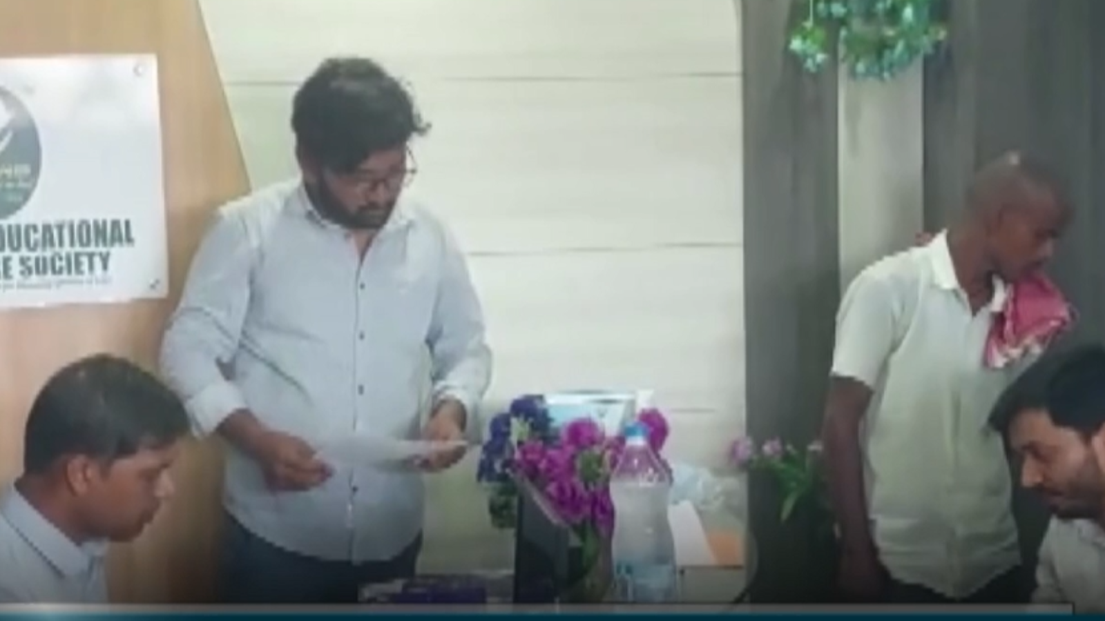 SSC Scam: ED conducts search in office of arrested TMC MLA Manik Bhattacharya