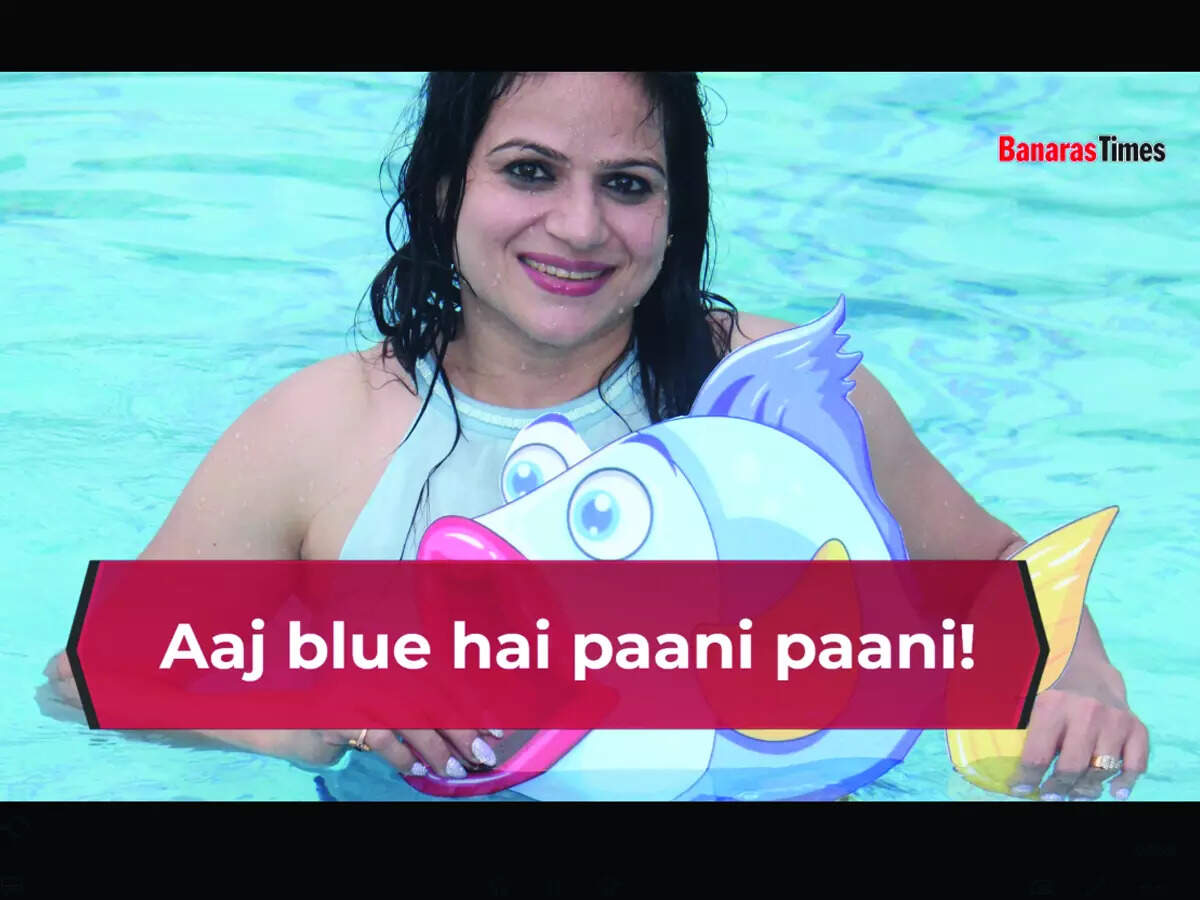 Aaj blue hai paani paani!