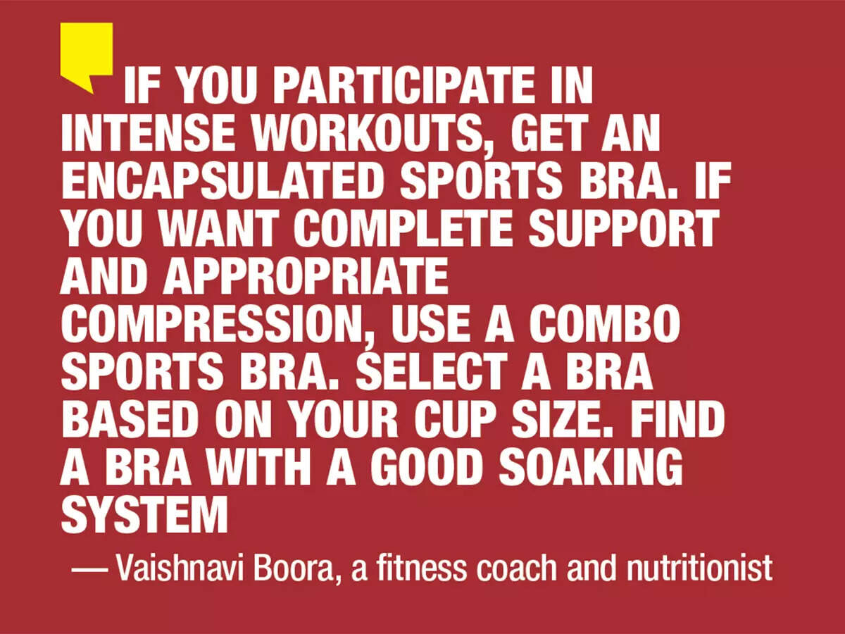 Comfort, fit and adequate support: Choose the right sports bra for your ...