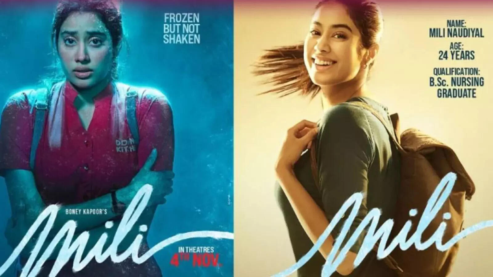 Janhvi Kapoor: 'Mili' was one of the most challenging roles of my career