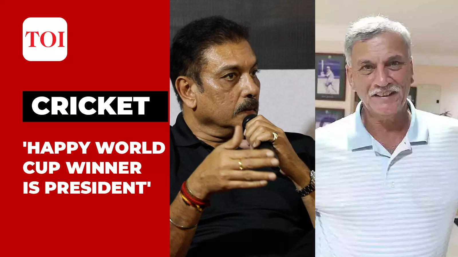 roger binny: Ravi Shastri on Roger Binny as BCCI President