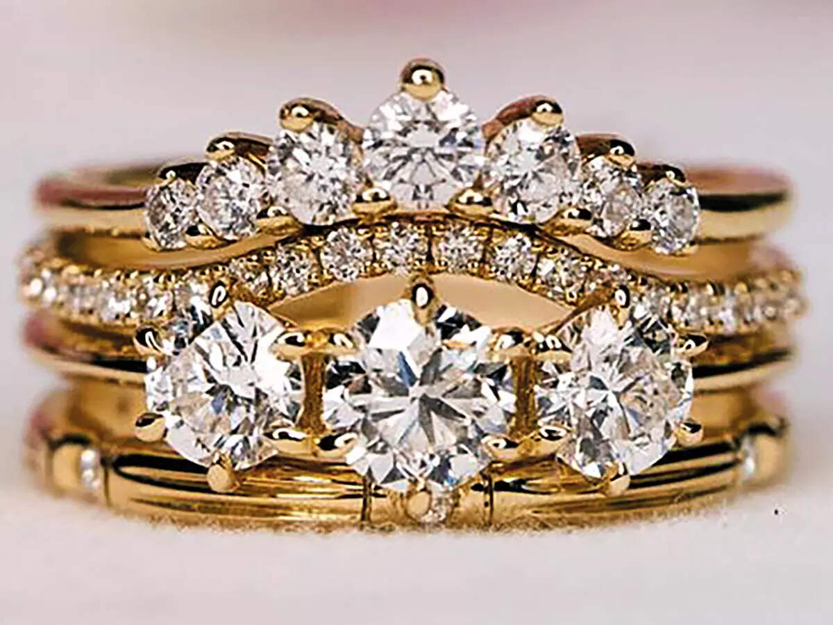 Creating a perfect wedding ring stack - Times of India