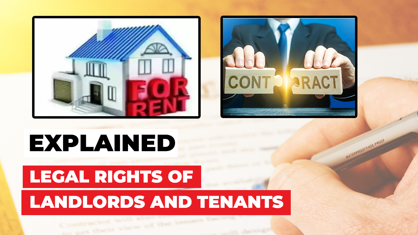 What Landlord, Tenants need to know about legal issues to avoid massive ...