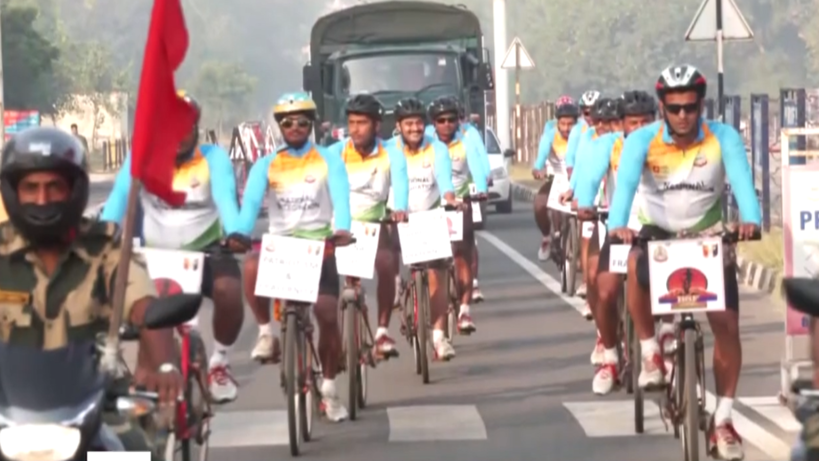 Punjab: BSF cycle rally reaches Amritsar